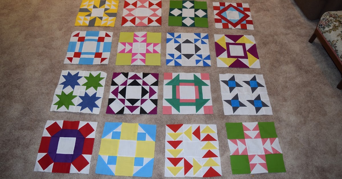 JulieKQuilts: Moda Solids Sampler Quilt