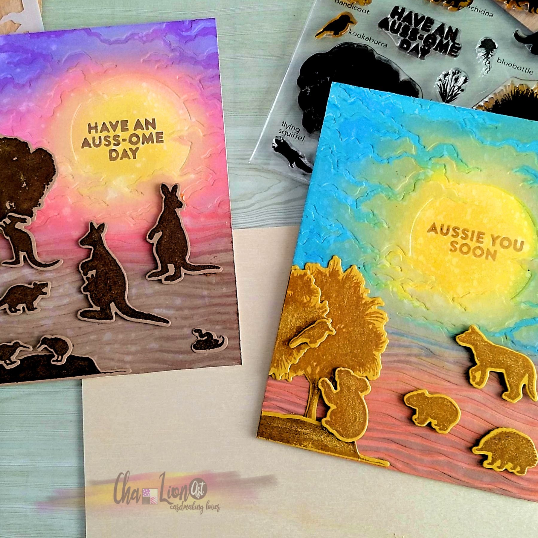 Dry Embossing with Stencil | Repujado en Seco con Máscara