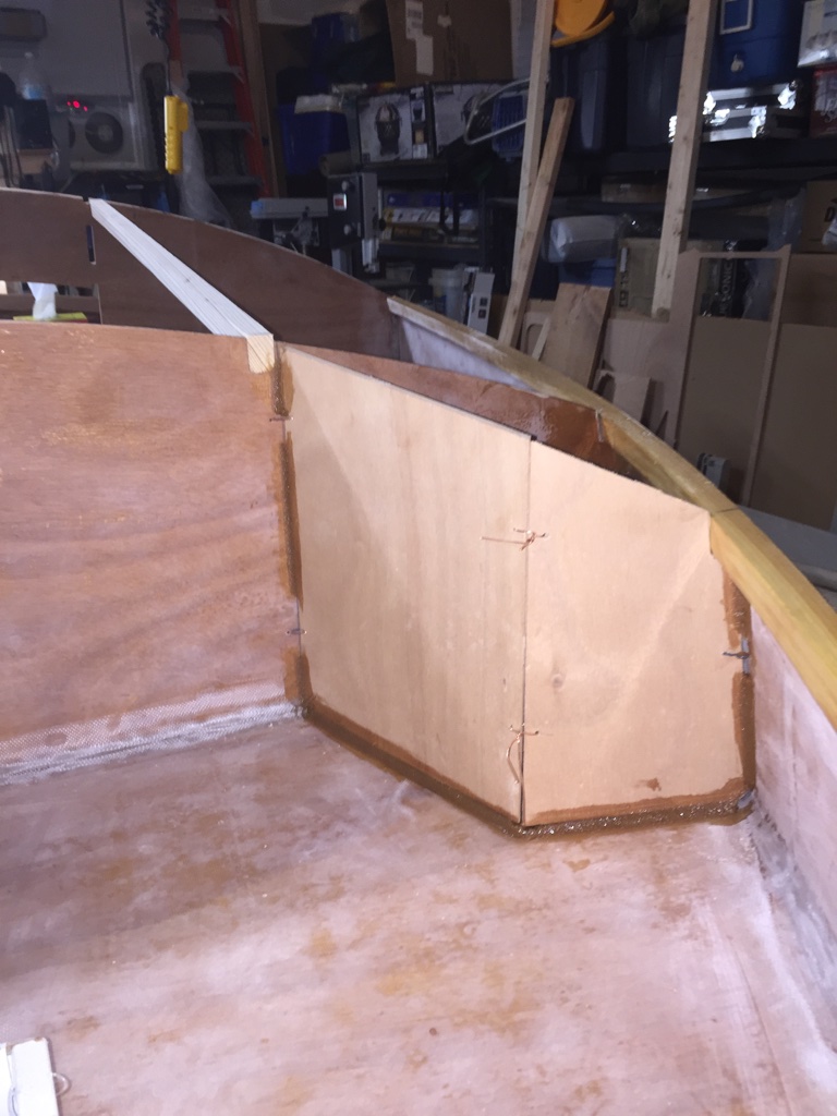 Ron's Pocketship Build: Vacation, Dorade Boxes and Roof Deck Cleats