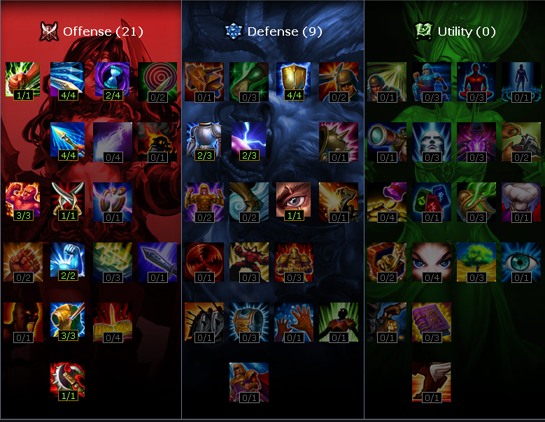 GAMER // SMOI: LOL Post 04 - [Guide] AD / ARMOR masteries