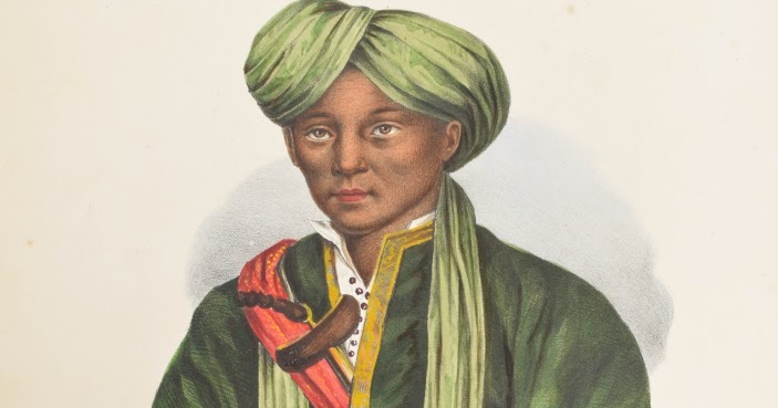 Indonesia Zaman Doeloe: Gambar Diponegoro, Kiai Maja, dan Sentot ...