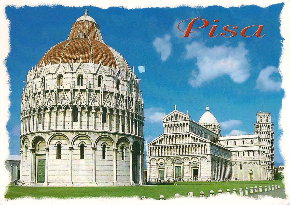 MY UNESCO WHS POSTCARDS COLLECTION: ITALY - Piazza del Duomo, Pisa