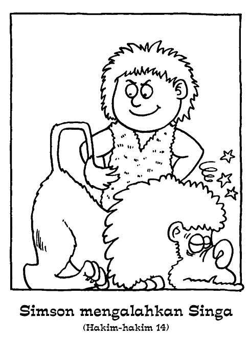 Sekolah Minggu Kreatif: Selalu Mengandalkan Tuhan (Hakim-hakim 14)