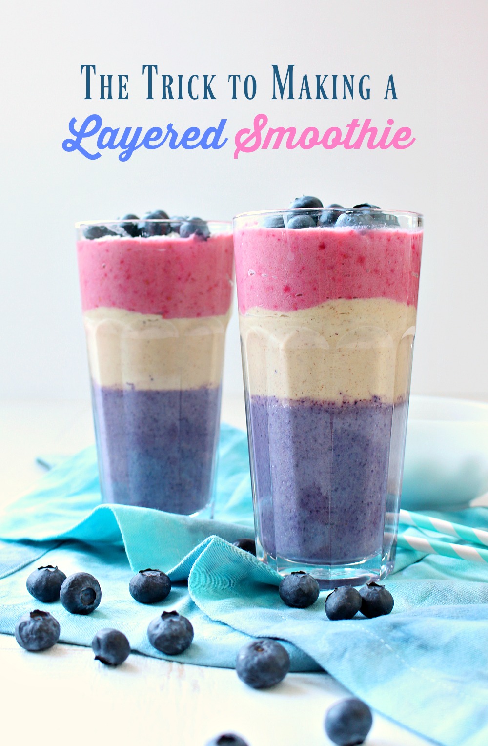 How to Make a Layered Smoothie | Dans le Lakehouse