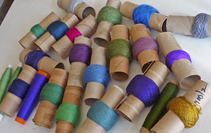 Sandra's Loom Blog: Thrums