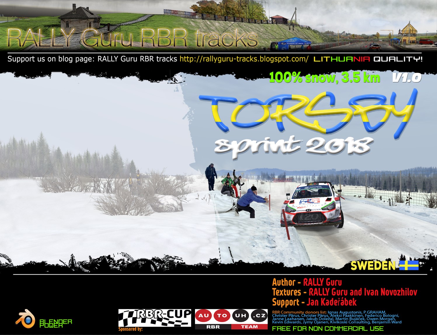 RALLY Guru RBR track design