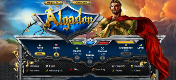ALGADON FACEBOOK GAME - Comic Book and Movie Reviews