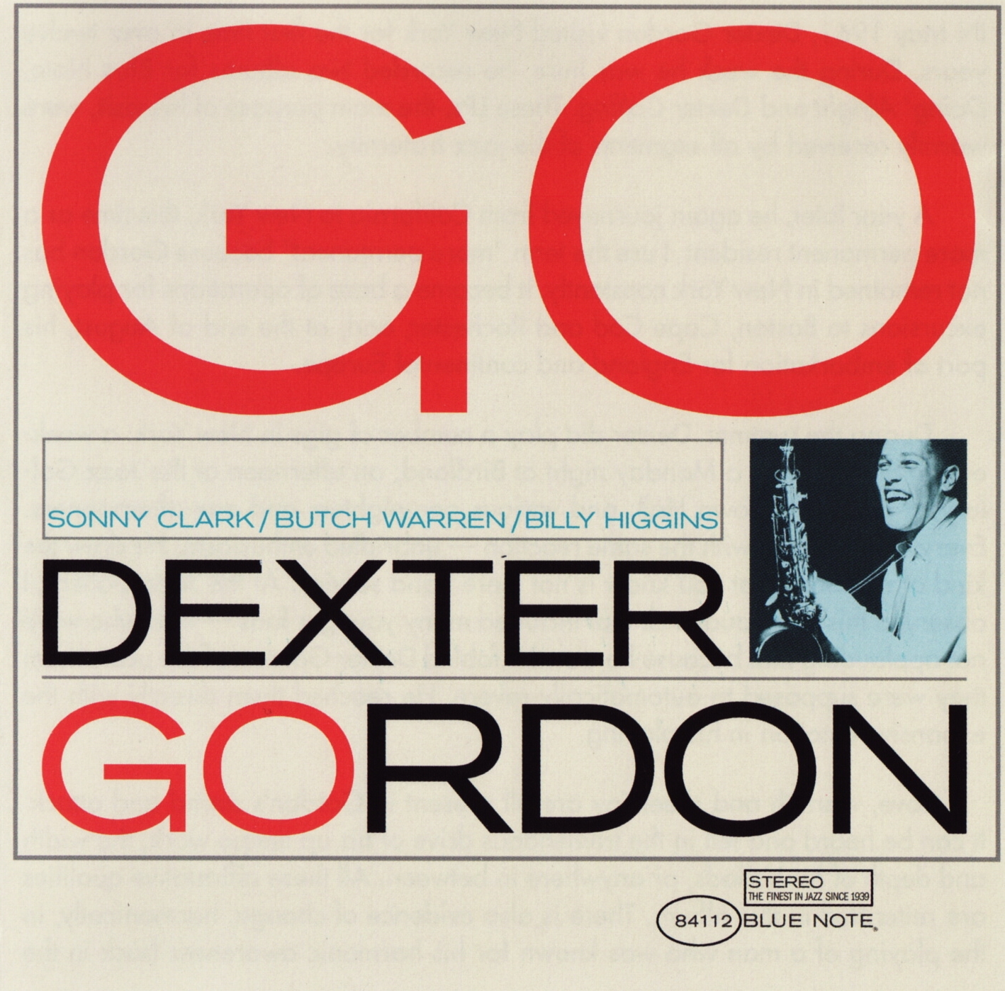 Jazz solo....o con leche: 032. DEXTER GORDON / GO . 1962