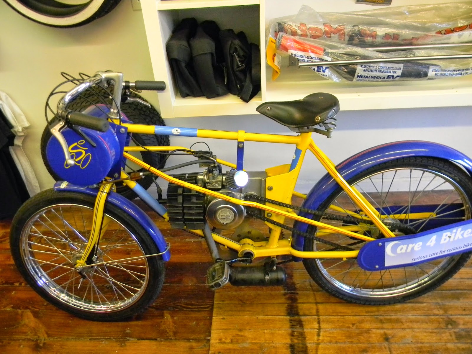 Home Alone with Mopeds.: The things you see working at a moped shop ...