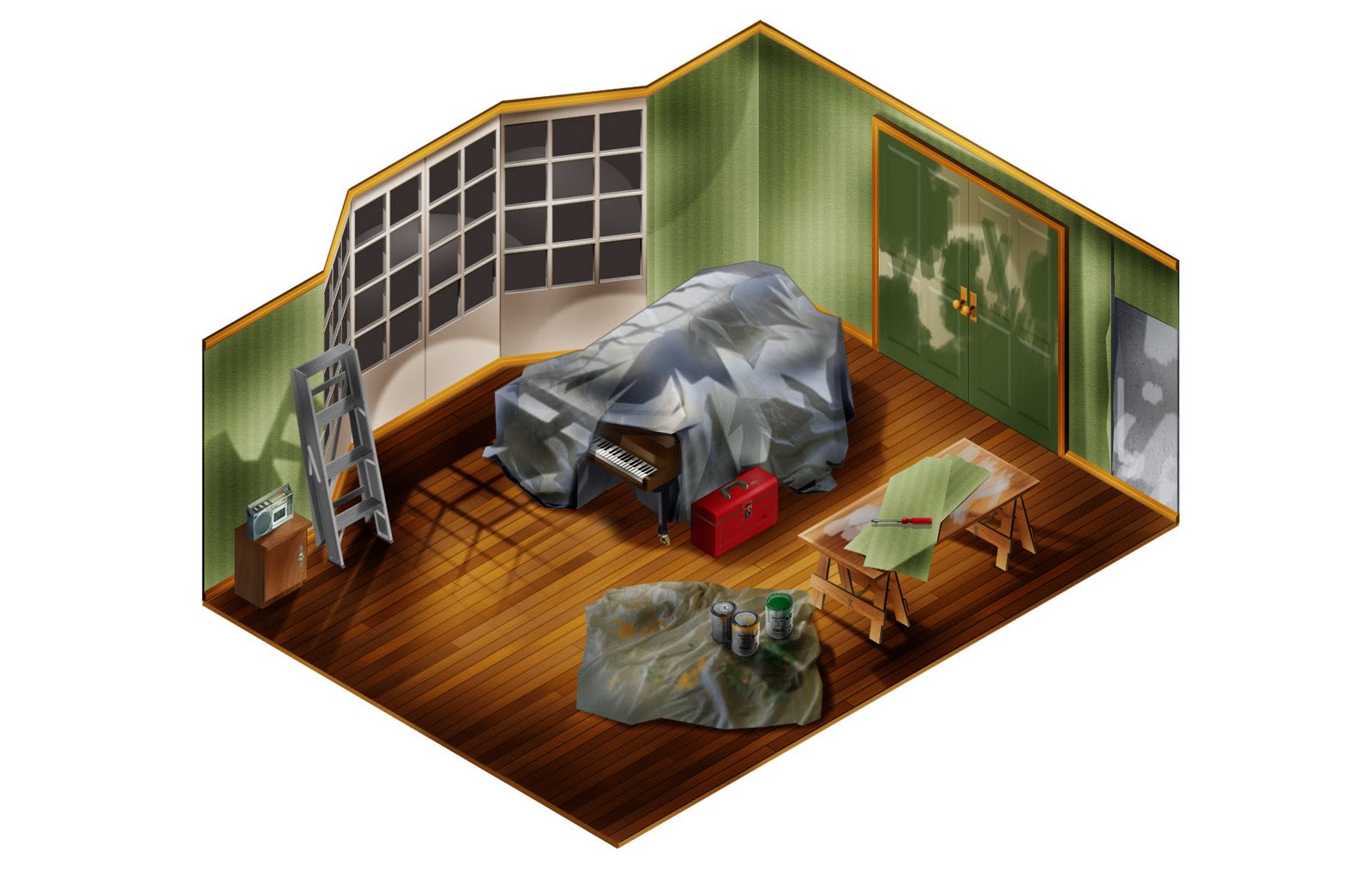 Greg Sue Design: Cluedo - Locations