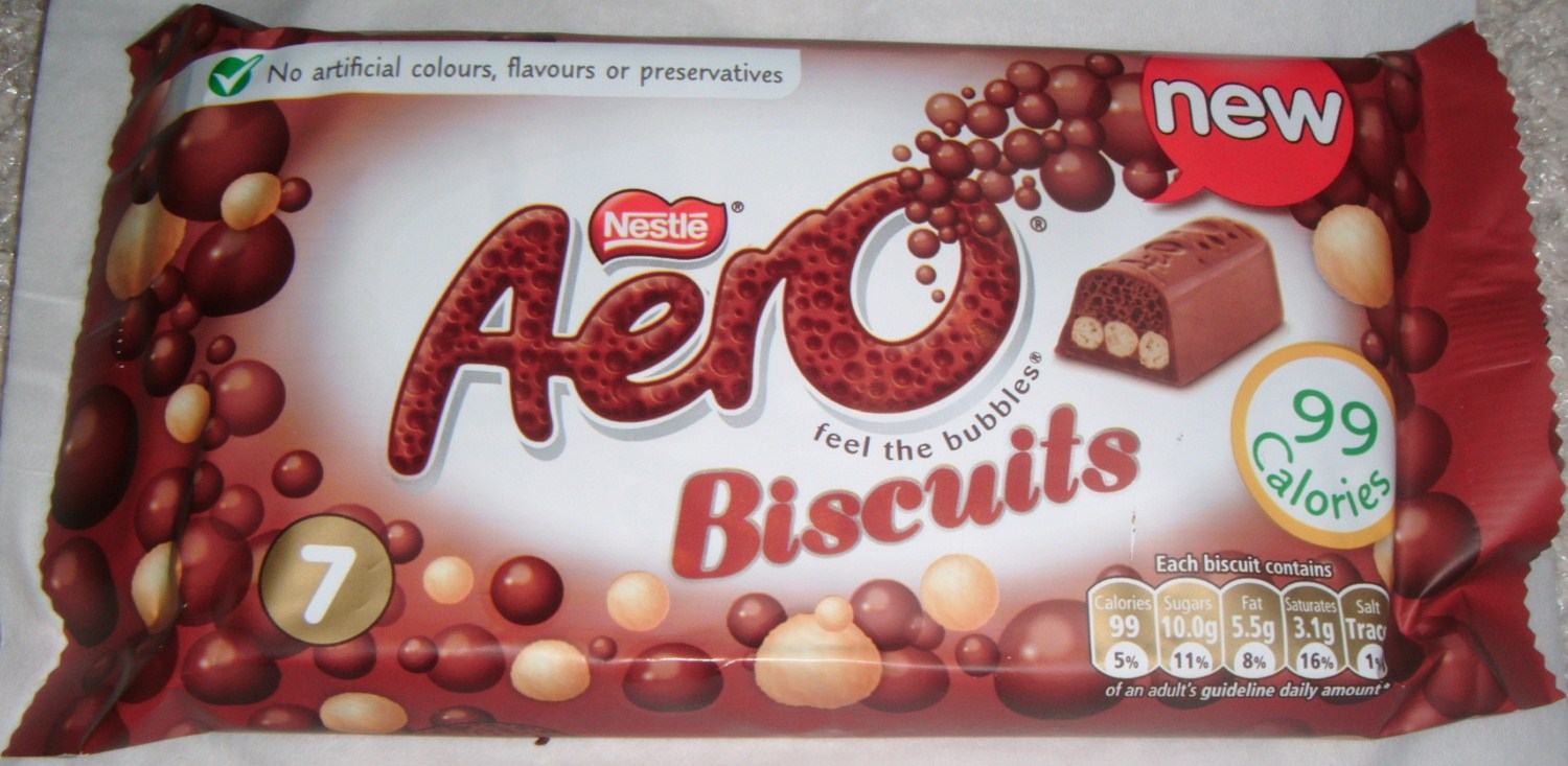 FOODSTUFF FINDS: Aero Biscuits (Tesco) [By @Cinabar]