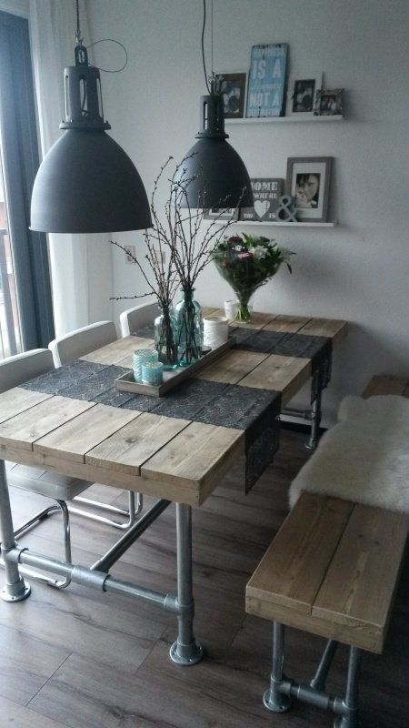 28 Top Dining Room With Pallet Wood Table Set Ideas | ARA HOME