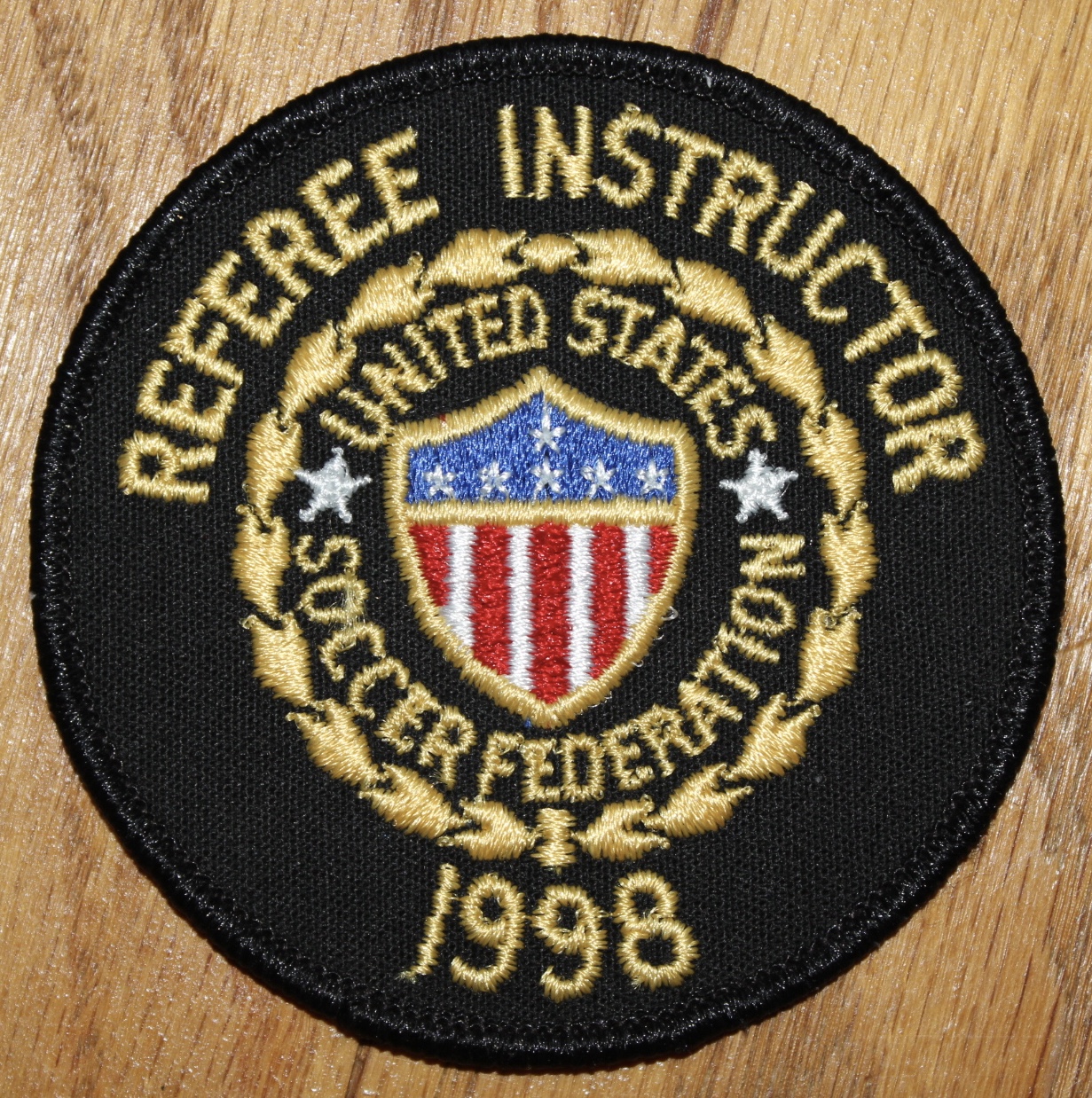 แพทช์ Vintage The USSF State Football Referee Instructor badges 1998