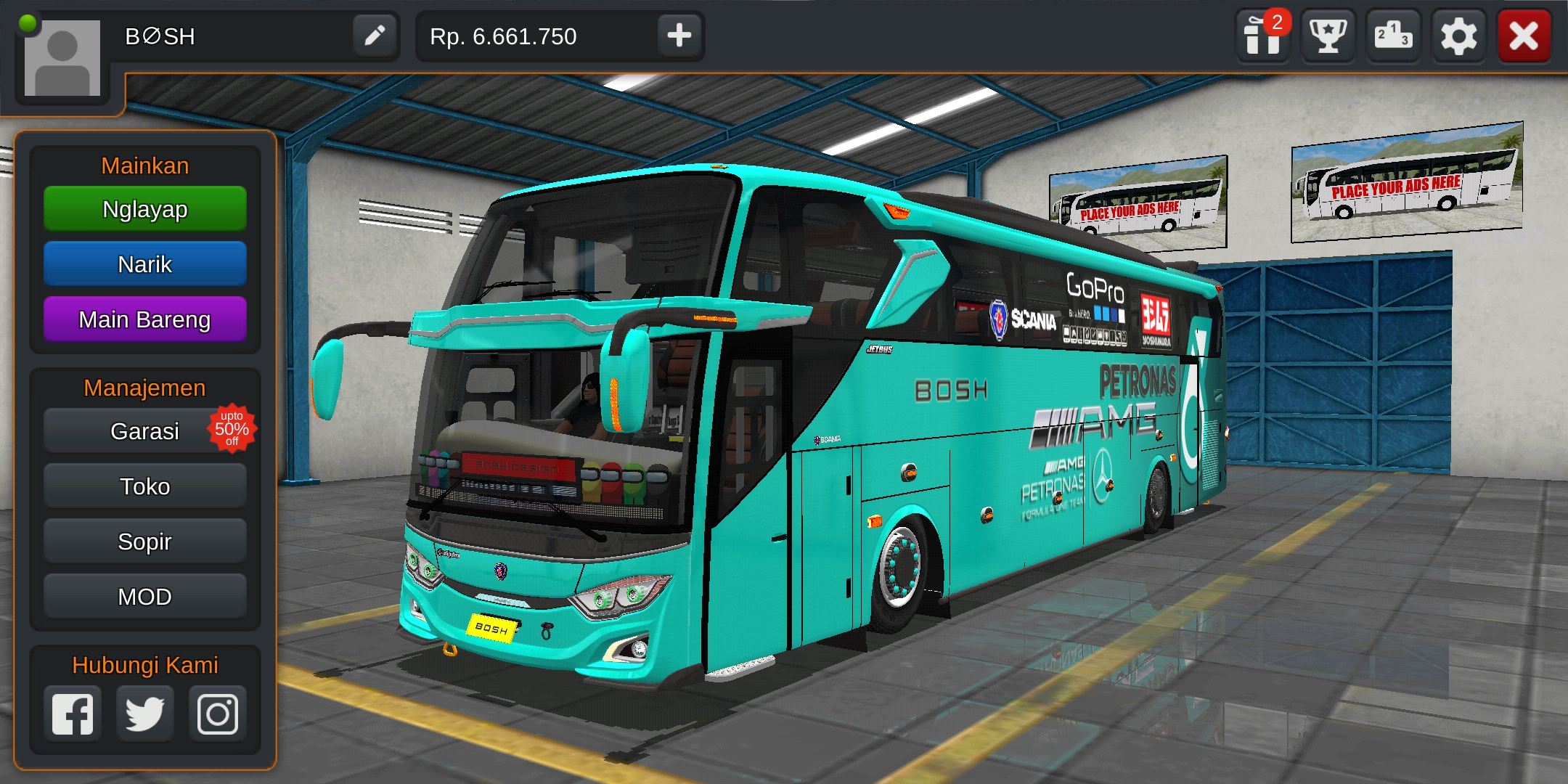Livery Bussid Mod Bis Scania - Bussid Lima Bintang