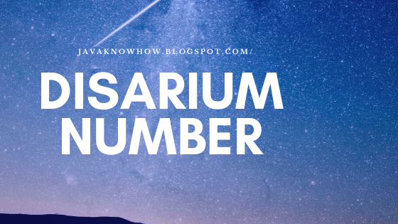 Java Program For Disarium Number Java And Python Tutorial