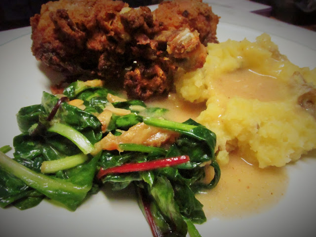 Raving, Hot Cuisine: Midwestern Style Fried Chicken with Honey Roasted ...