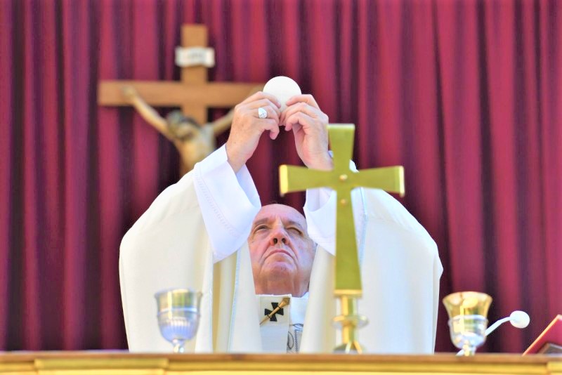 Pope Francis at Corpus Christi Mass says Pope Francis at Corpus Christi Mass says