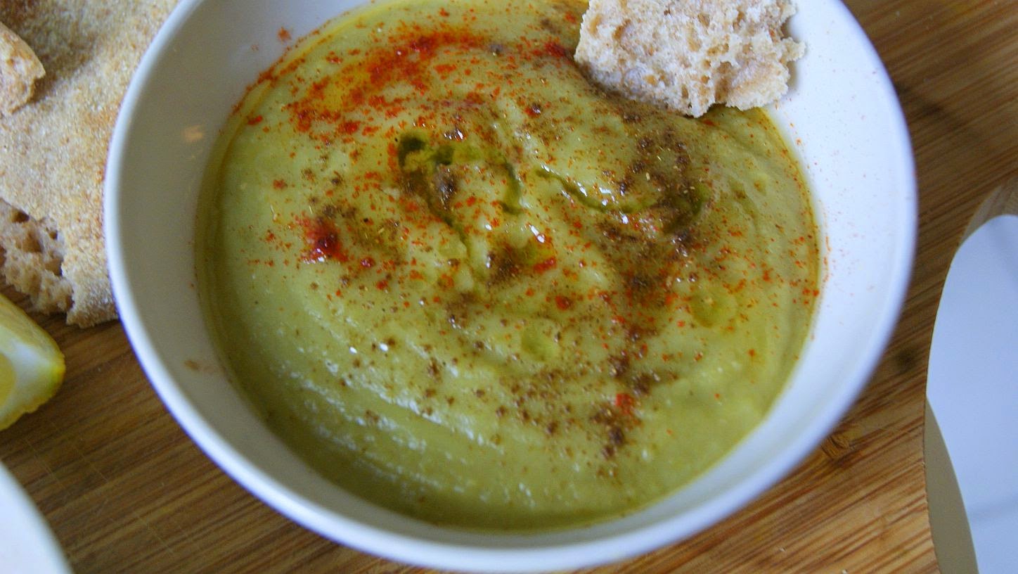 Moroccan Bissara with dried fava beans purée (or dip if affinities ...