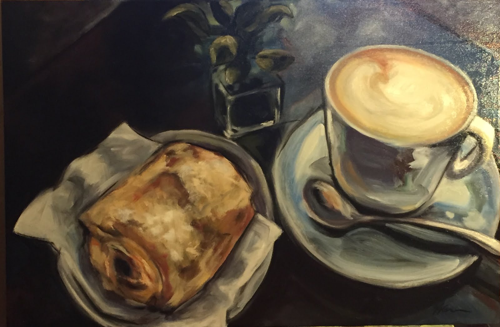 Heidi Floren Gallery: Coffee Paintings
