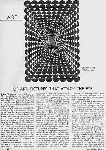 After You've Gone: Op Art