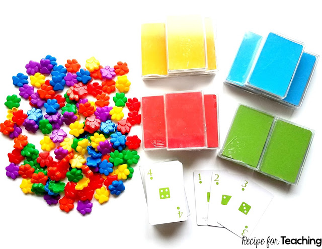 Paw Print Math - Recipe for Teaching