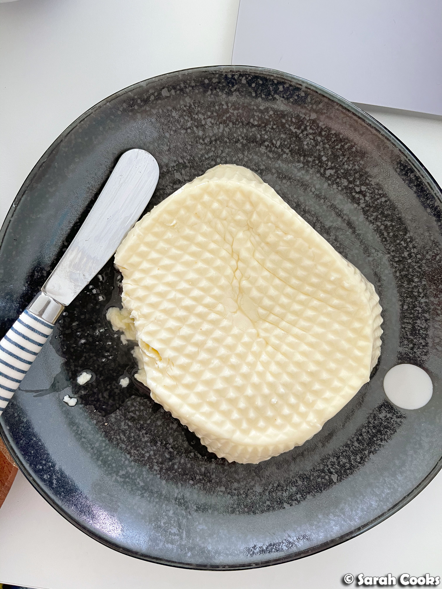 Sarah Cooks: Squacquerone Cheesecake