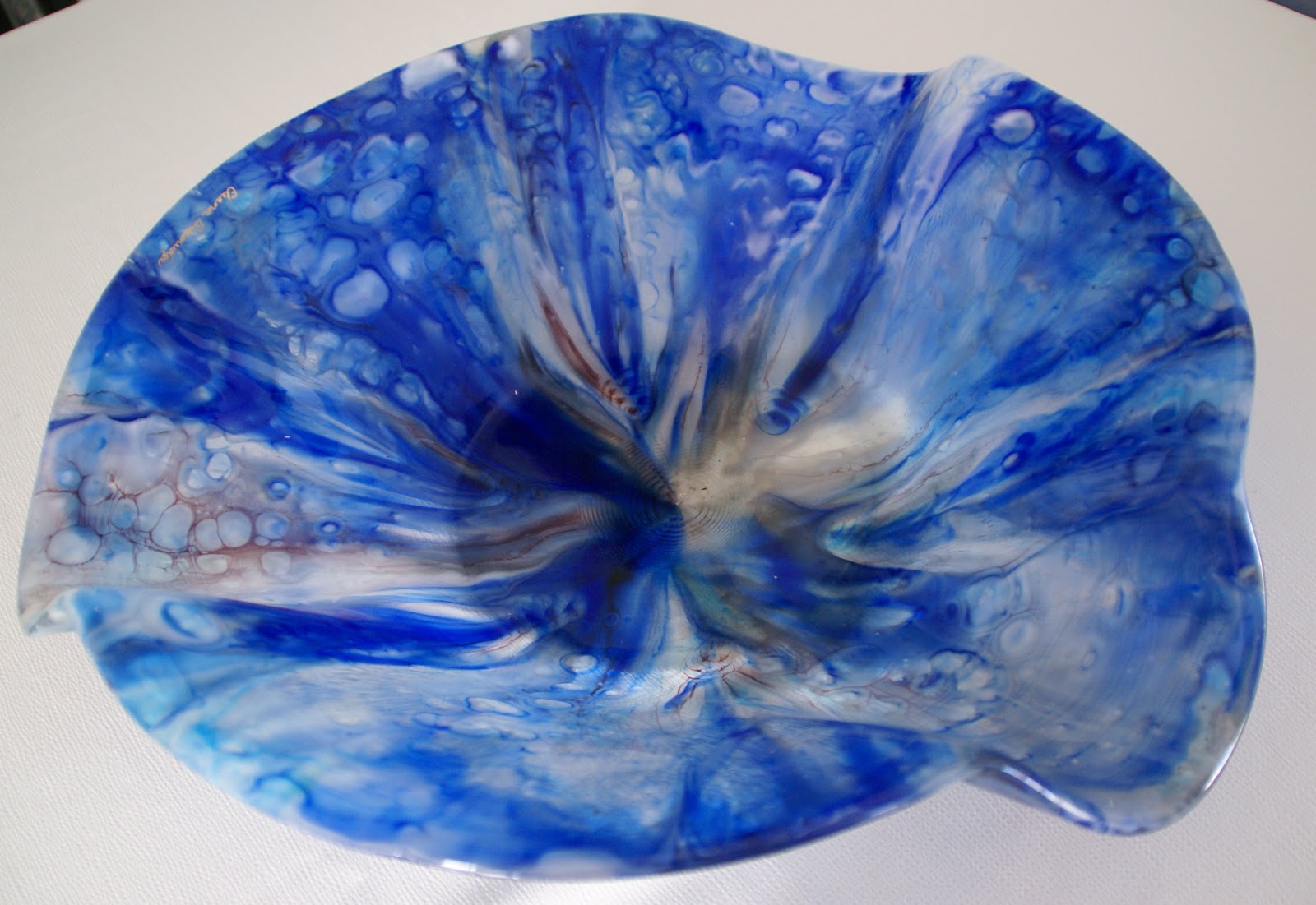 Turtlecreek Art Glass Pot Melt Glass