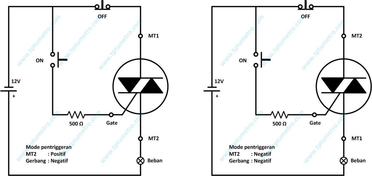 RANGKAIAN APLIKASI TRIAC - TPTUMETRO