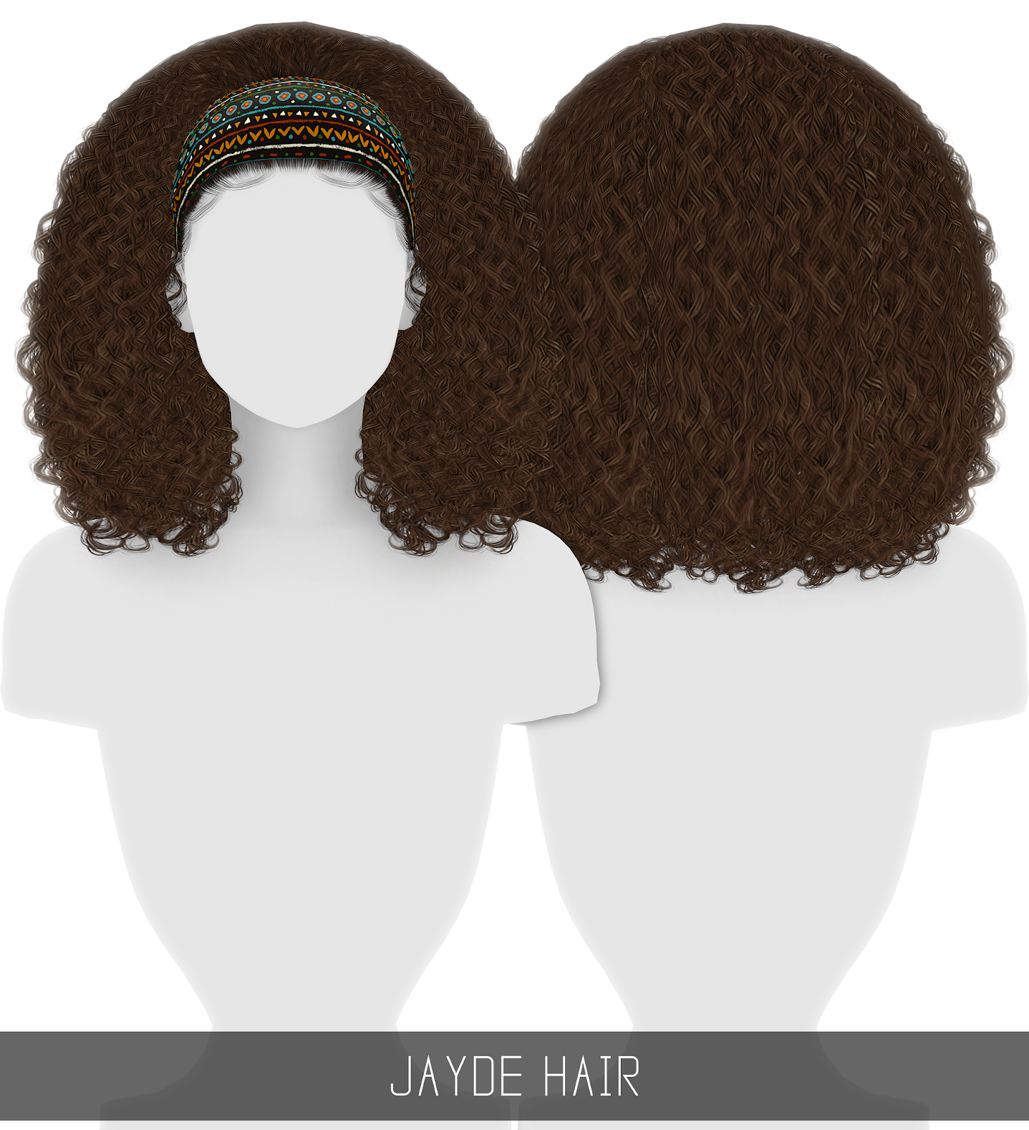 Simpliciaty's Jayde Hair - The Sims 4 Create a Sim - CurseForge