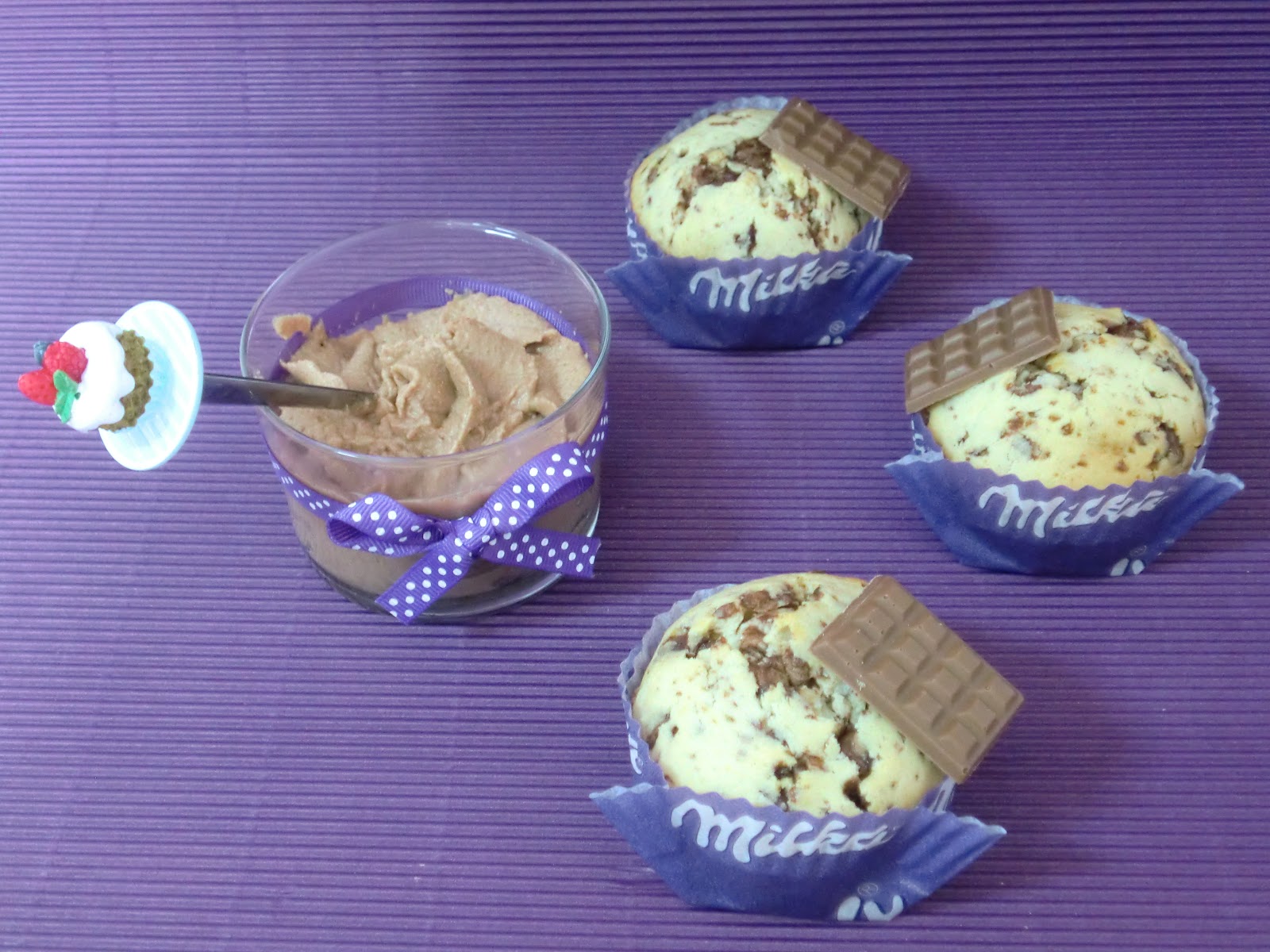 Caprichos en la Cocina.: Muffins milka.