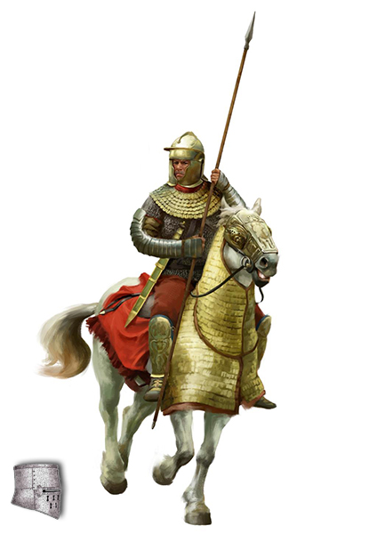 AMO DEL CASTILLO: CATAFRACTI Y CLIBANARII, la caballería pesada de Roma