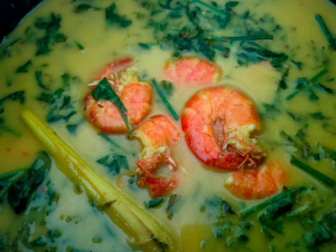 Masak Lemak Udang Dengan Pucuk Paku, Tak Pernah Bosan