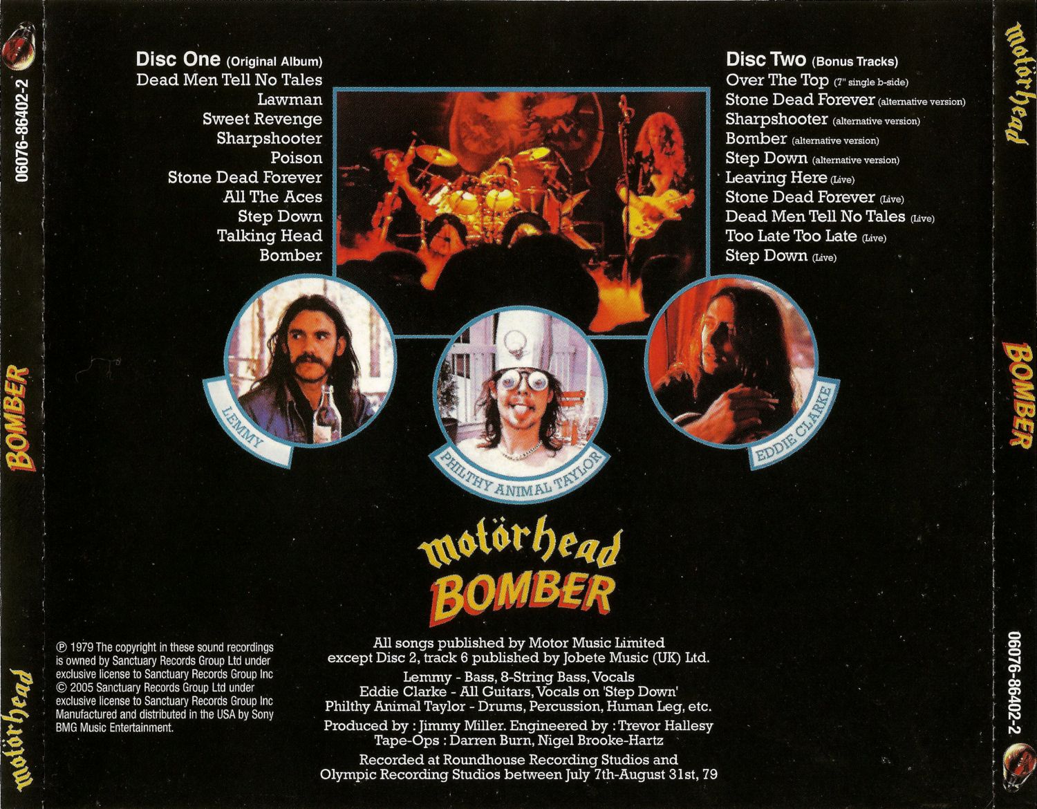 Classic Rock Covers Database: Motorhead