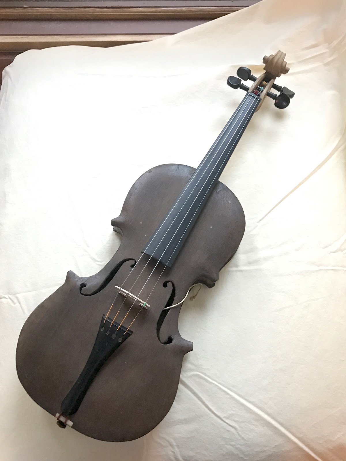 The Homemade John Salyer Fiddle From His Childhood