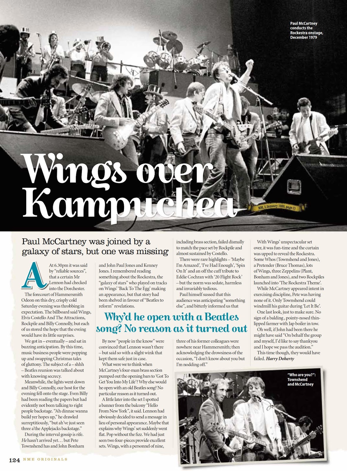 The BEATLES Illustrated: The Beatles. The Solo years 1970-1980 · NME ...