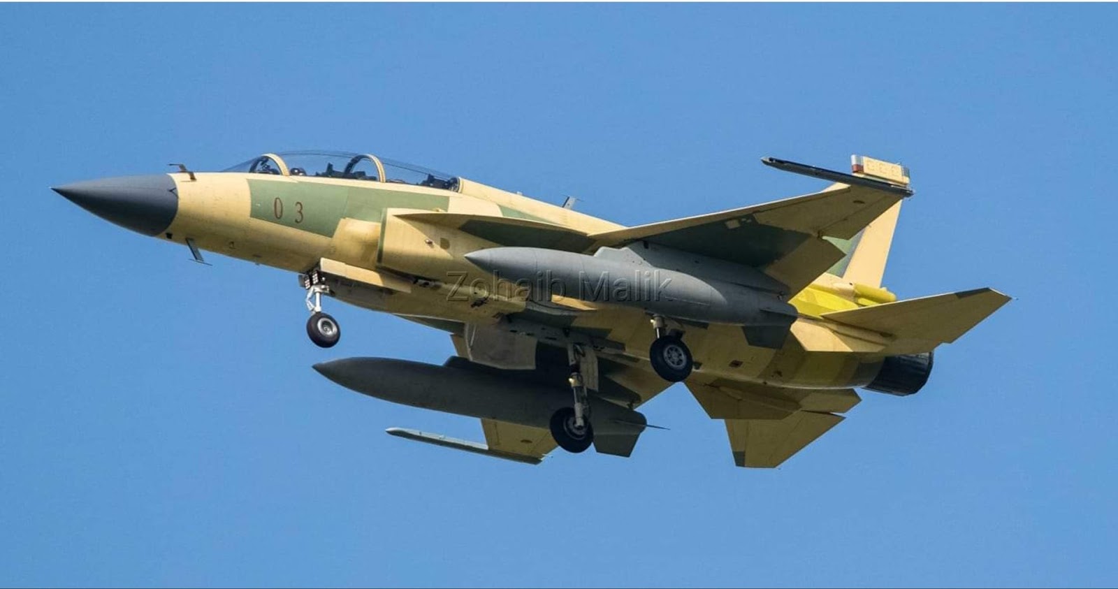 Military and Commercial Technology: Great image of the third JF-17B ...