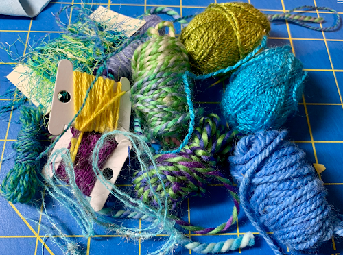 Joyful Puttering: Collecting Creating Connecting: Swoop of Color