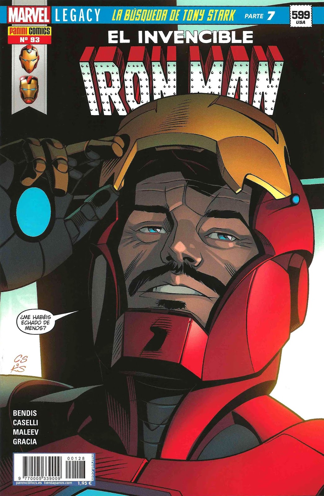 Galicia Comic: Iron Man 93 - Invencible Iron Man - (Invincible Iron Man ...
