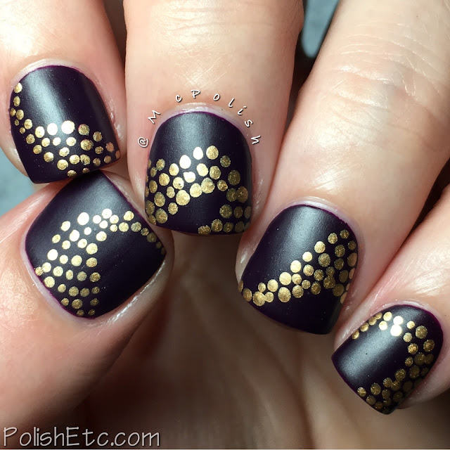 Polka Dot Nails for the #31DC2016Weekly - Polish Etc.