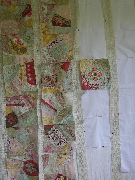 Allie's in Stitches: The Lace Quilt