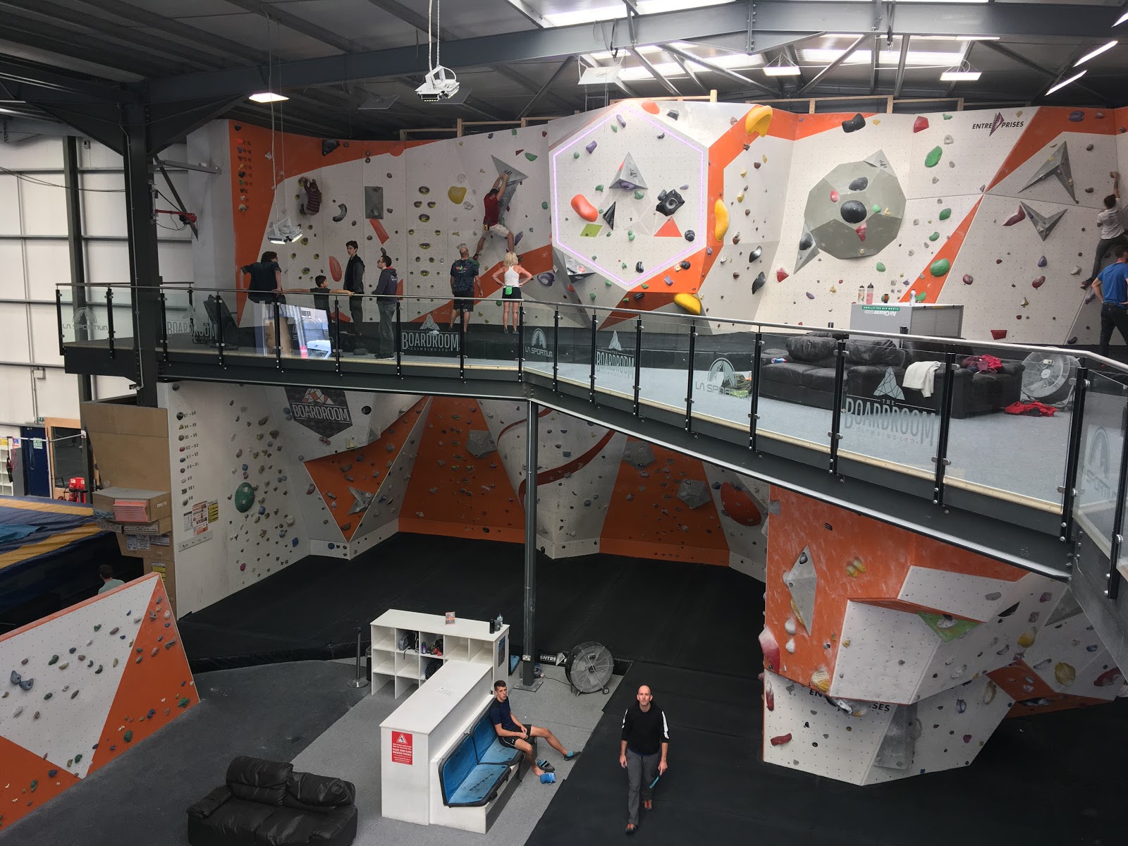 Mountain Lifestyle: The Boardroom Climbing Wall