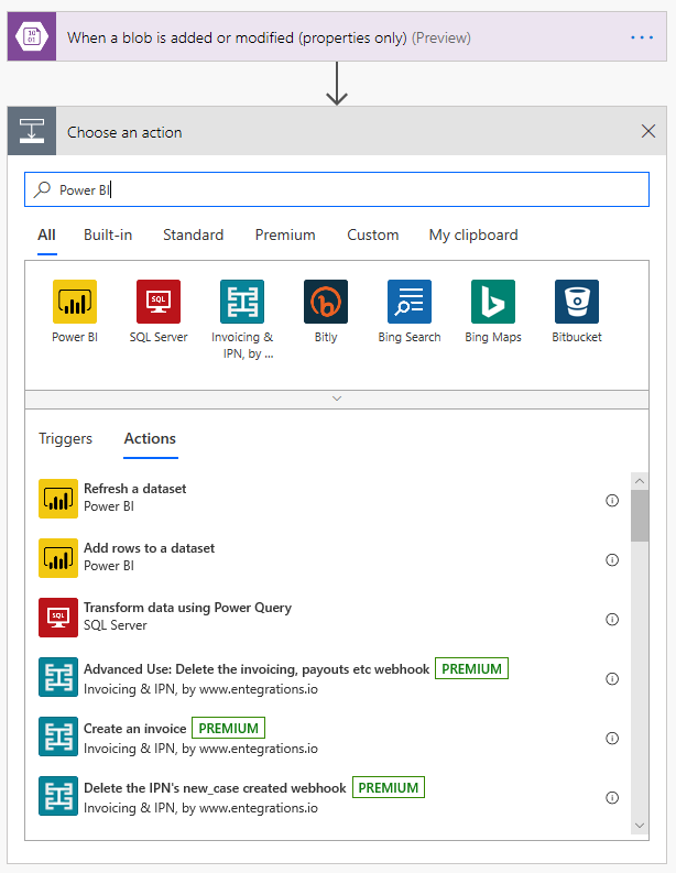 Microsoft BI Tools: Flow Snack: Refresh Power BI