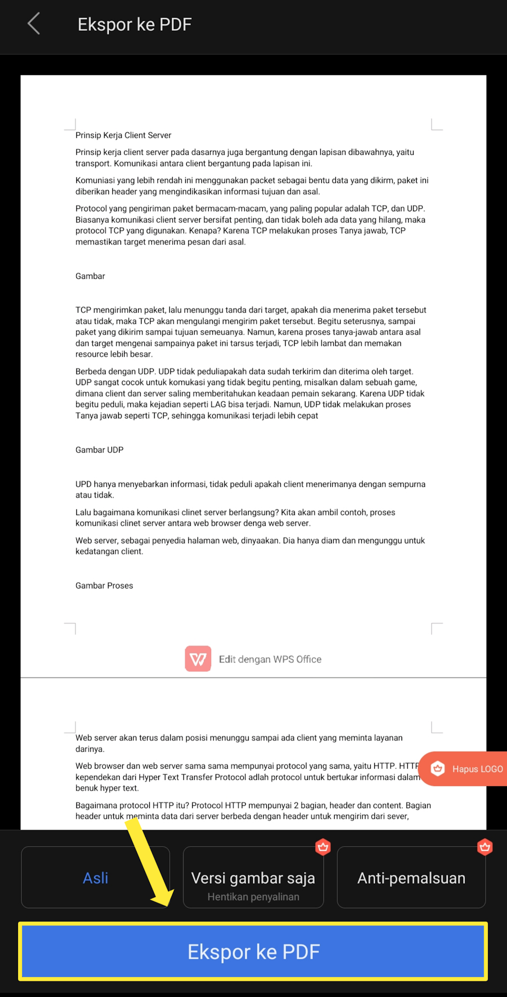 Mudah! Ini Cara Membuat File PDF di HP Android - InpuTekno