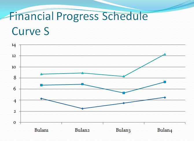 Financial Progress Schedule - S Curve