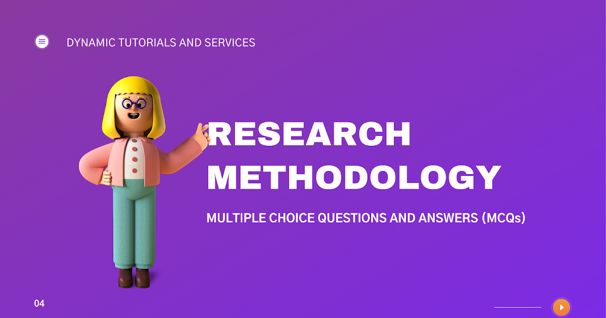 Research Methodoly MCQ | Multiple Choice Questions and Answer for NTA ...