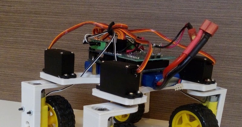 Electrono: 4-wheel drive omnidirectional rover