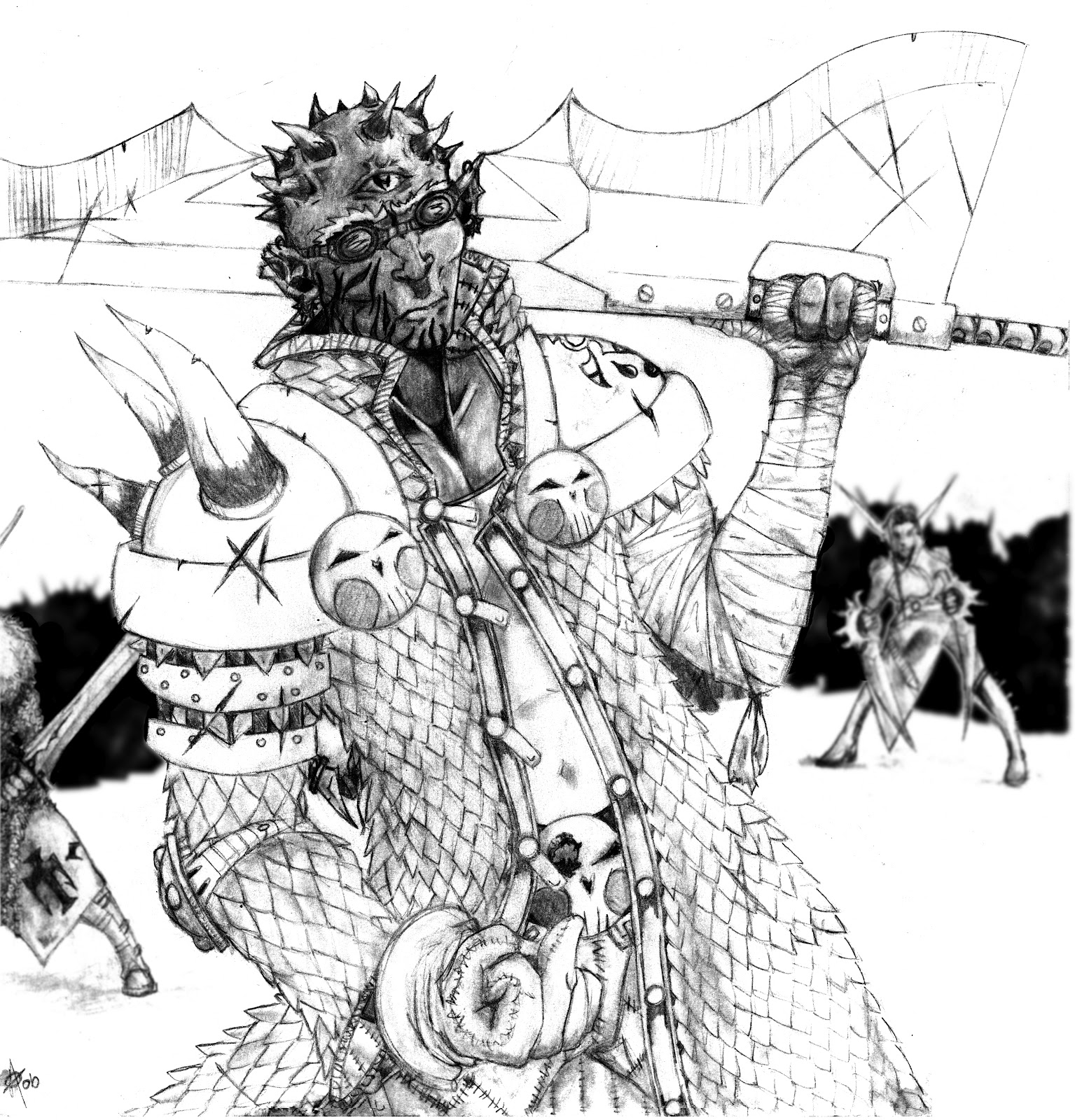 Andrew's House of Illustrated Madness: Dien Tiempora and Blood Talon