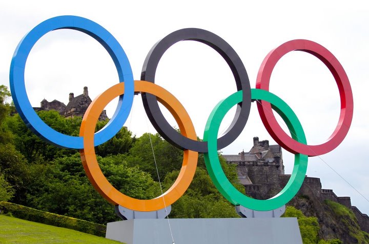 Giant Olympic Rings | Olympic Village