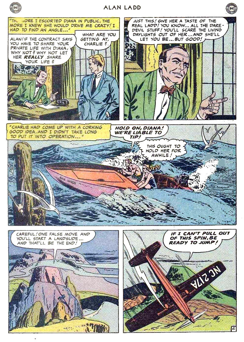 Pappy's Golden Age Comics Blogzine: Number 2570: Alan Ladd gets mad ...