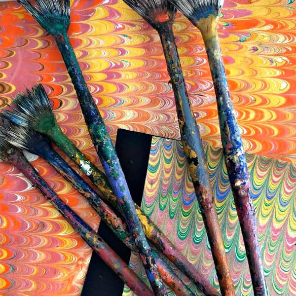 The Fascinating World of Paper Marbling